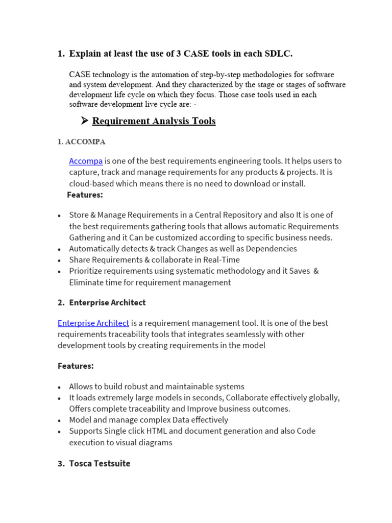 SW Tool & Practice ASSIG | PDF