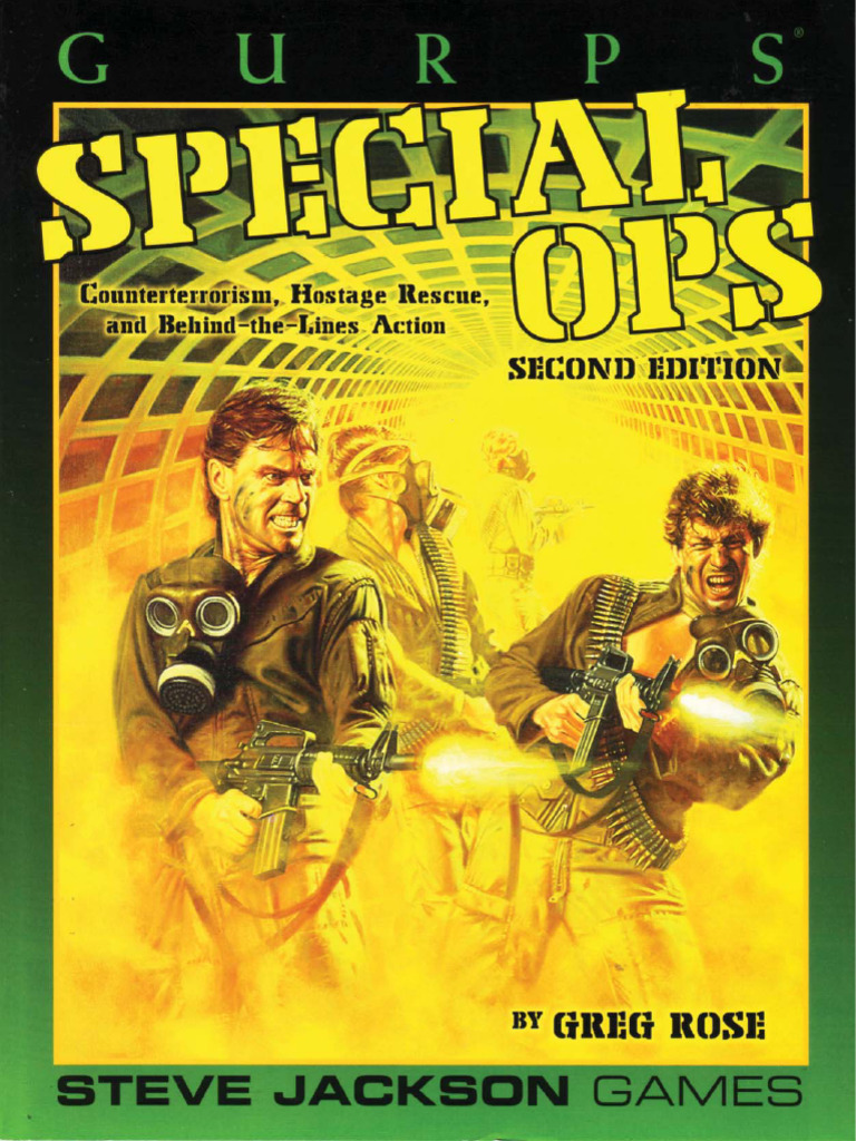 Gurps 3e - Special Ops (2nd Edition) | PDF