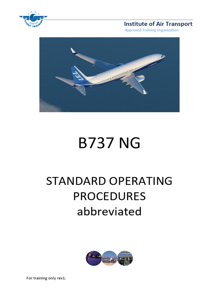 SOP Flows b737 | PDF