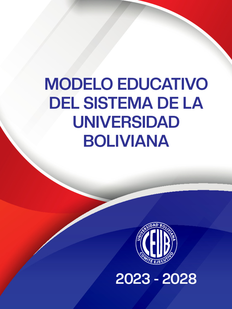 Modelo Educativo SUB 2023 | PDF