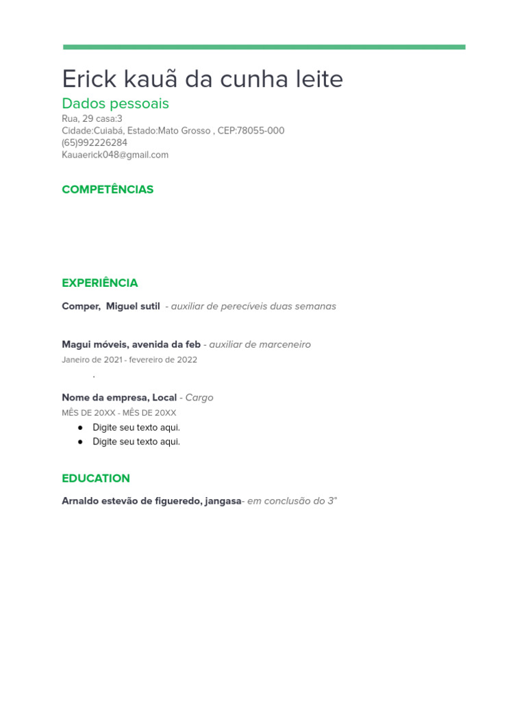 Currículo | PDF | Ciências Sociais