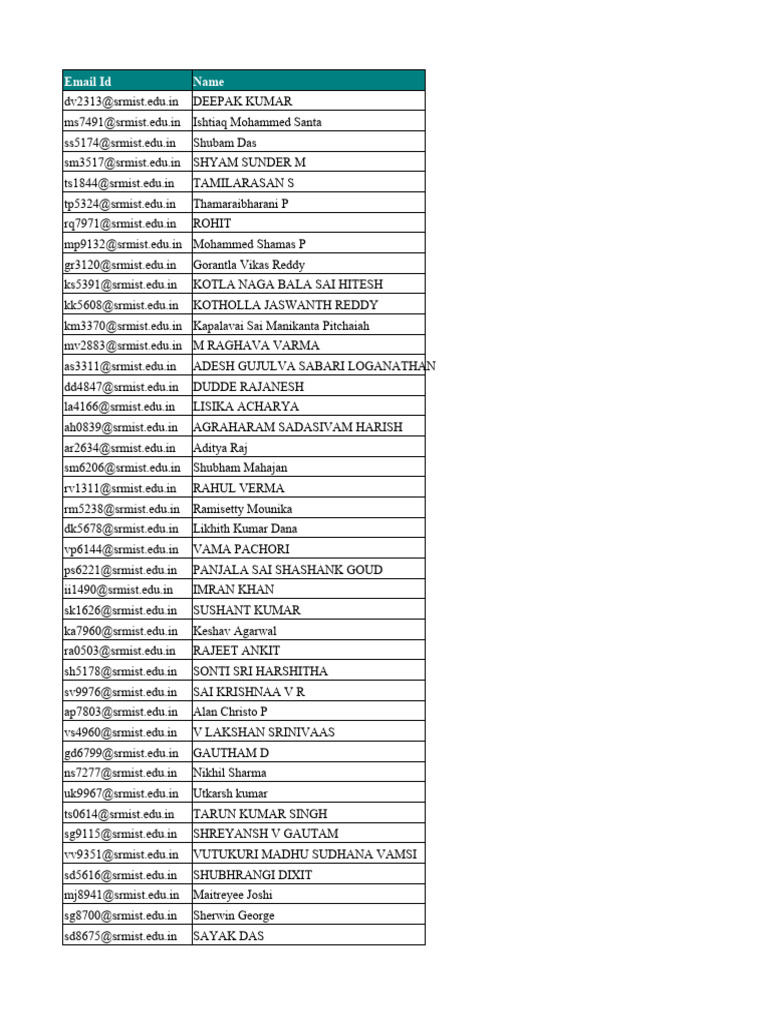 SRM Tech Round Batch 5 (Shared, External) | PDF