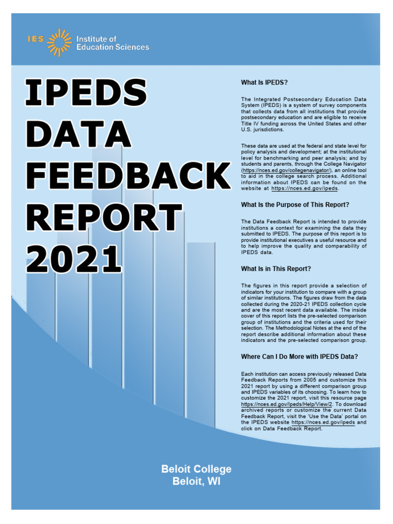 IPEDS Data Feedback Report 2021 | PDF | Race And Ethnicity In The ...