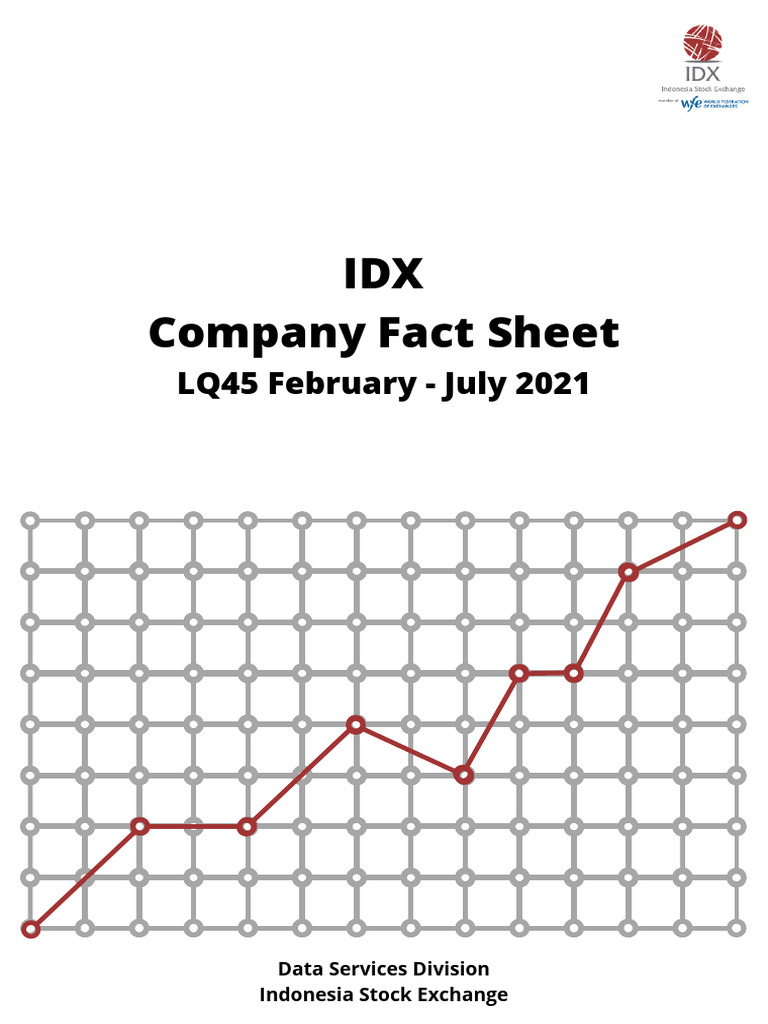 Idx Company Fact Sheet Lq45 2021 01 | PDF | Stock Market | Indonesia