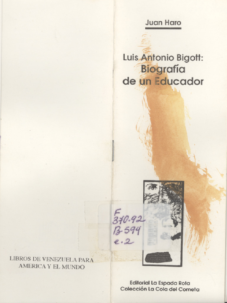 Luis Antonio Bigott | PDF