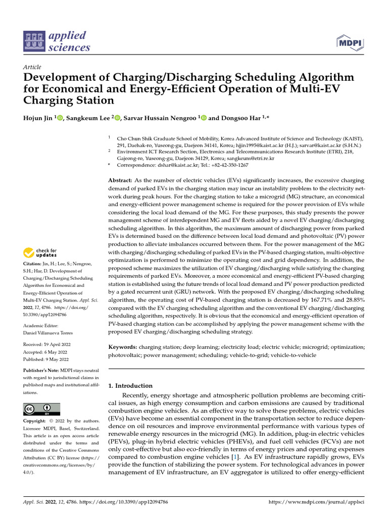 Development of ChargingDischarging Scheduling Algo | PDF Development of ChargingDischarging Scheduling Algo | PDF