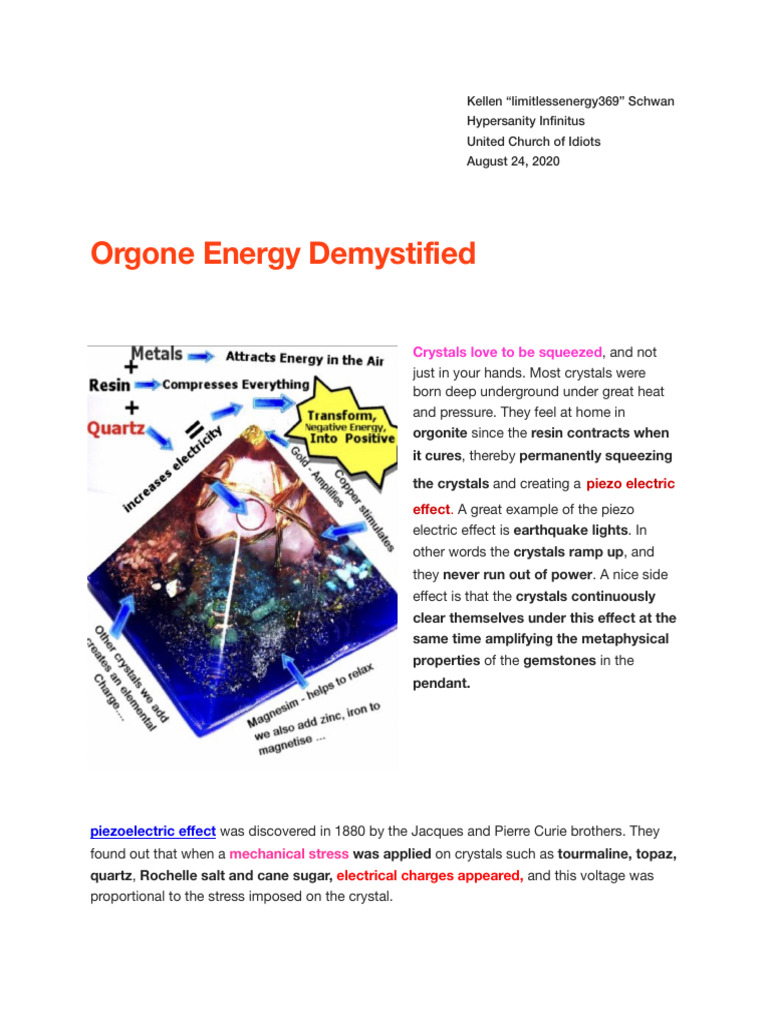 Orgone Energy Demystified (Unknown) (Z-Library) | PDF | Science ...