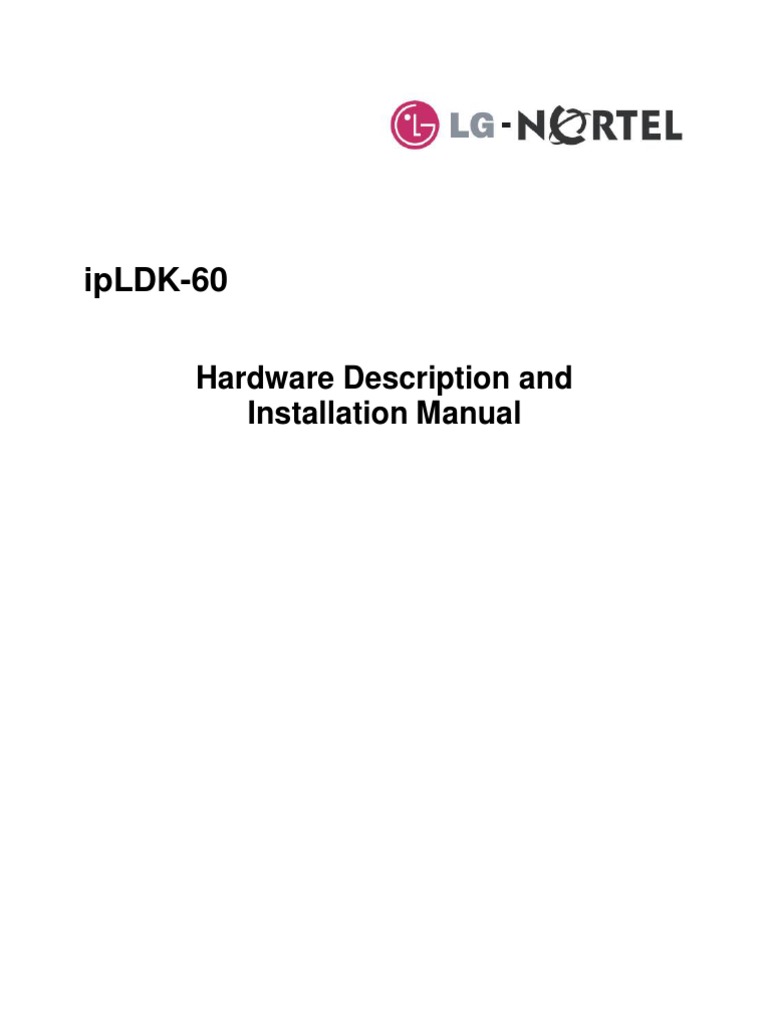 Ipldk 60 Hardware Installation Manual | Download Free PDF | Power Supply | Electrical Connector