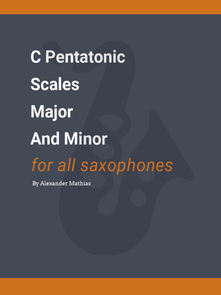Saxophone Pentatonic Scales Guide | PDF