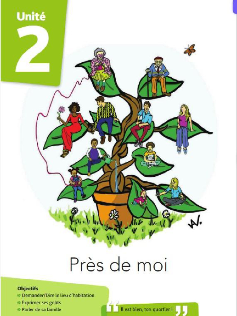 Edito A1 - Livre de L'élève - Unité 2 - Près de Moi | PDF