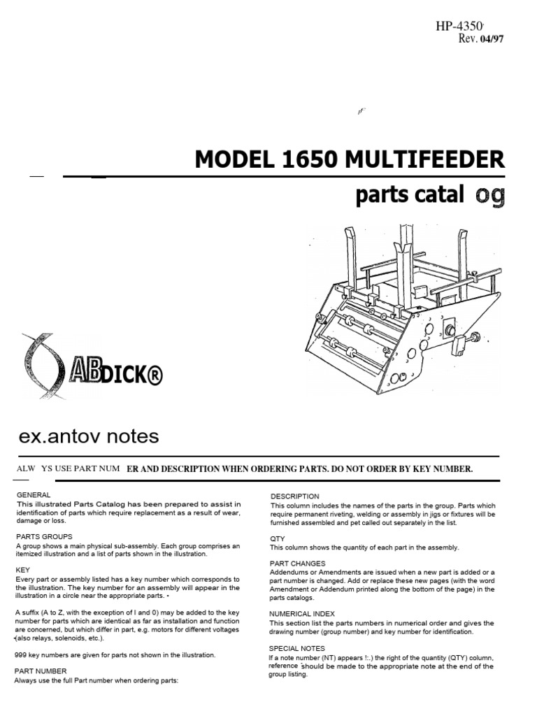 1650 Multifeeder | PDF