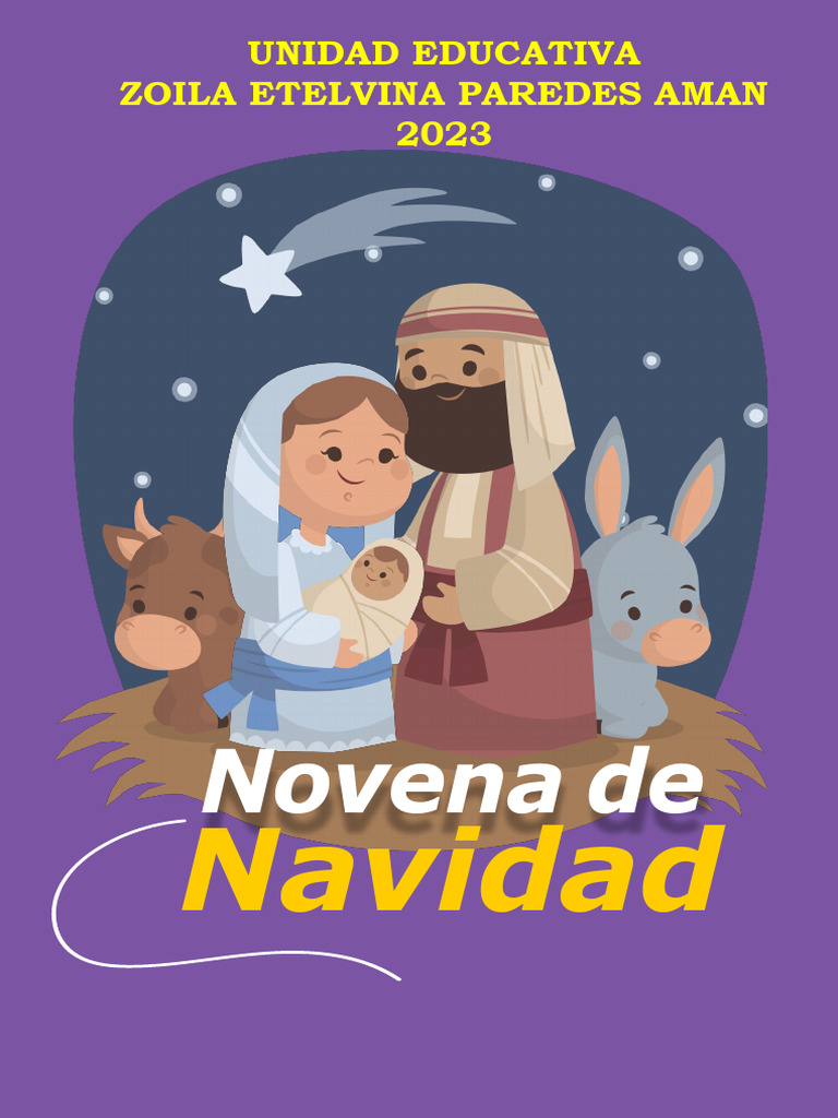 Novena de Navidad 2023: Reflexiones y Oraciones | PDF | María, madre de ...