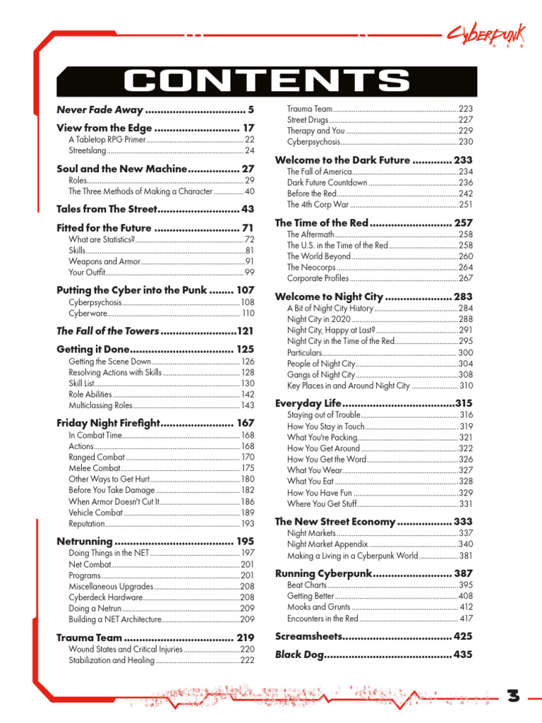 CPR Corebook Cyberpunk Red v121pdf PDF Free 4 | PDF