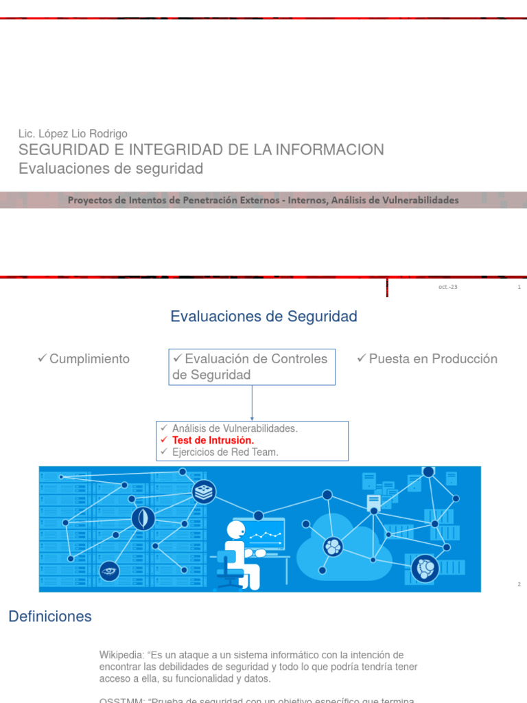 M1 C3 - PPT Pentesting | PDF