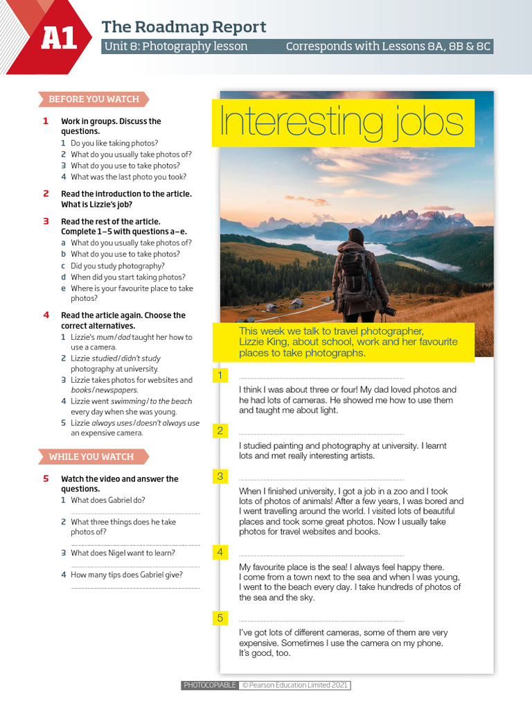 Roadmap Report A1 - Unit | PDF