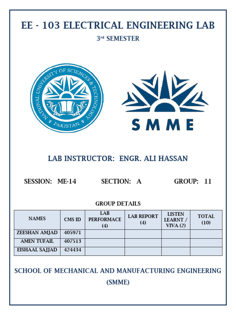 EE Lab Report 05 | PDF | Resistor | Voltage