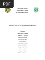 Case Study - Uti | PDF | Urinary Tract Infection | Medical Specialties
