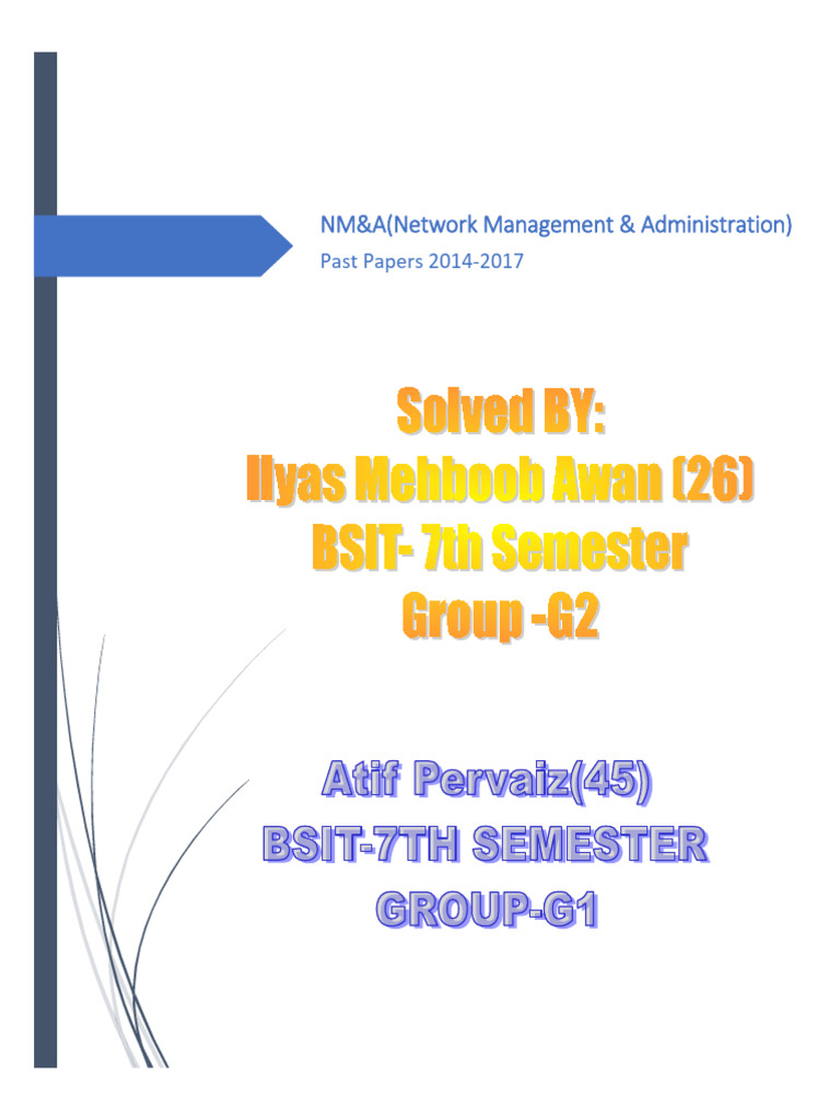 NMA Solved PP 14-17 | PDF | Domain Name System | Computer Network NMA Solved PP 14-17 | PDF | Domain Name System | Computer Network