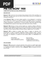 METATRON 57 Spanish | PDF | Lubricante | Rodamiento (Mecánico)