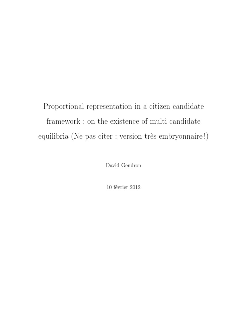 DavidGendron 2012 | PDF | Teaching Methods & Materials