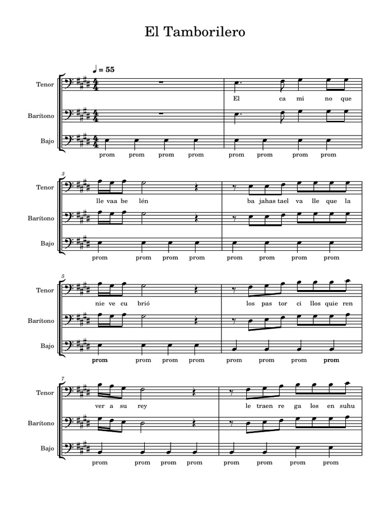 El Tamborilero | PDF