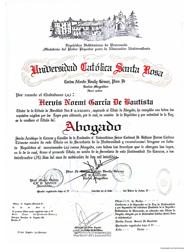 Título Profesional | PDF