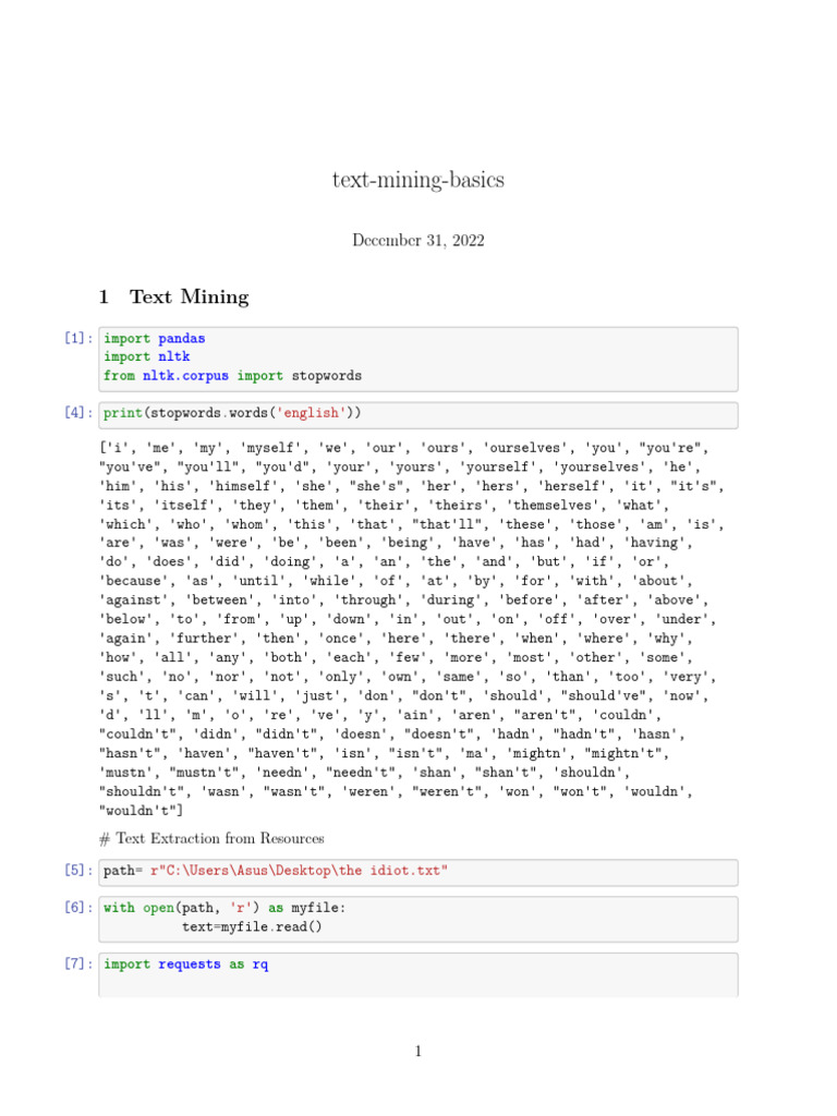 text-mining-basics | PDF