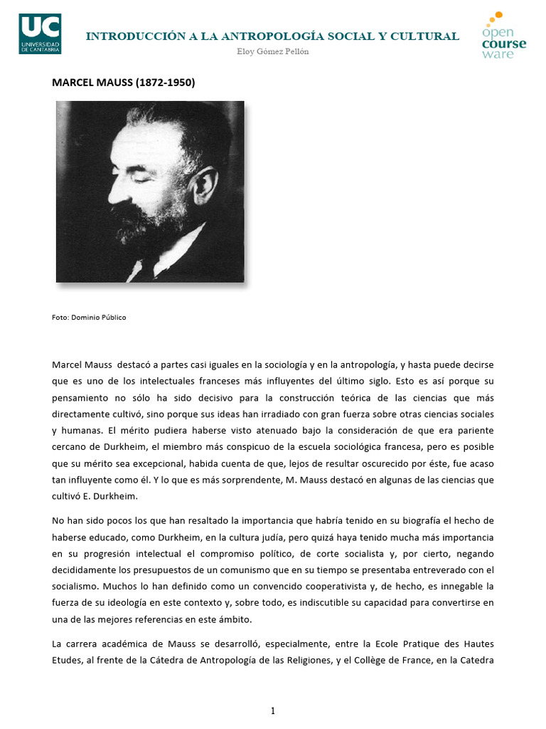 Marcel Mauss | PDF