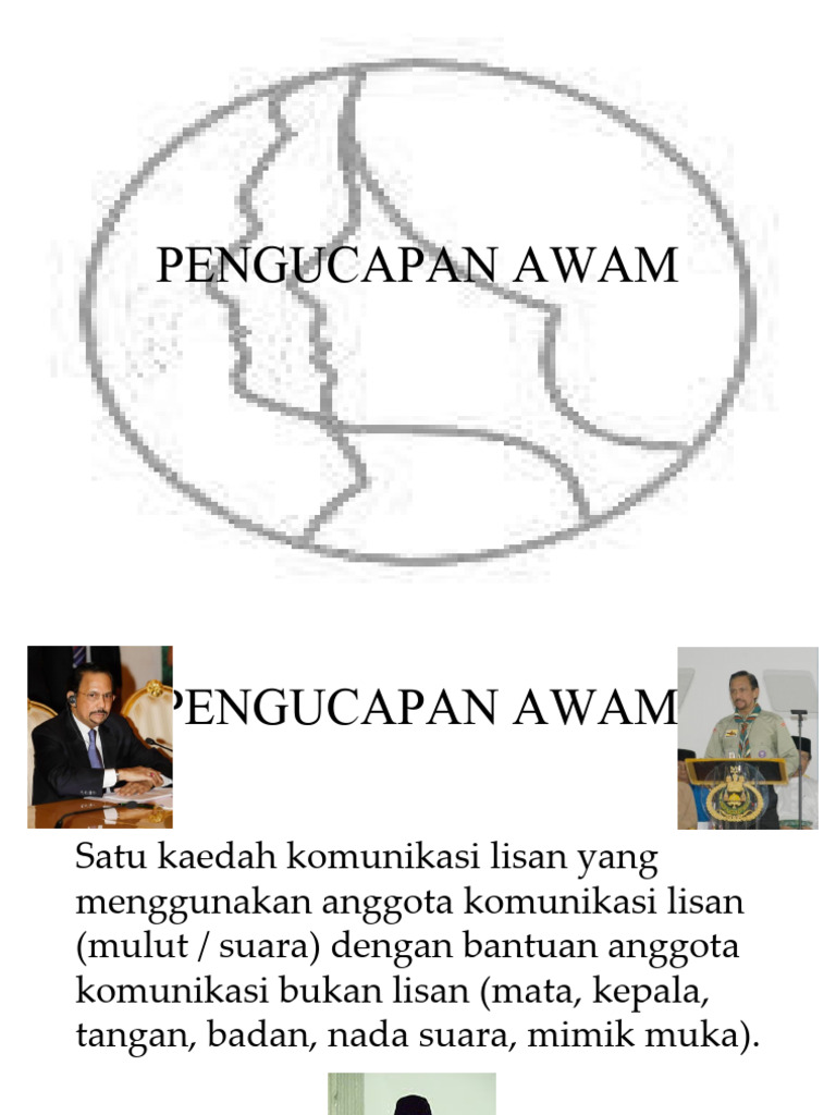Pengucapan Awam Dan Tugasan | PDF