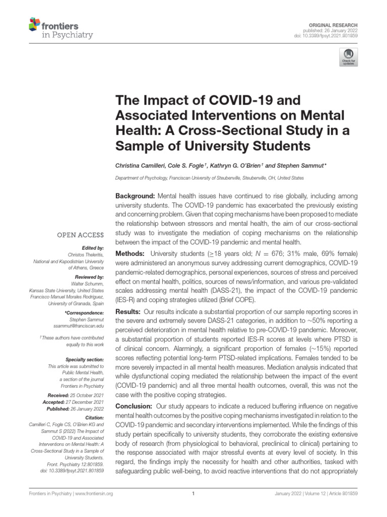 Psychology Research Article On Music Preferences | PDF
