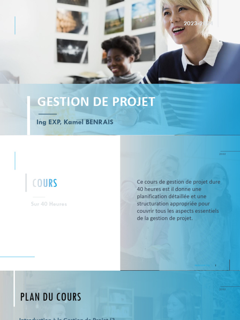 Introduction à la Gestion de Projet | PDF
