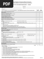 NREMT and TCCC Skills Sheets PDF | PDF