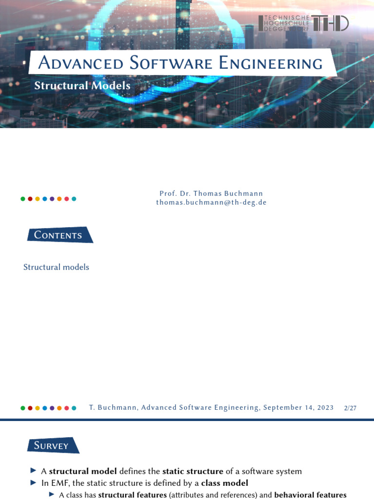 02 Structural Models | PDF | Computers | Technology & Engineering