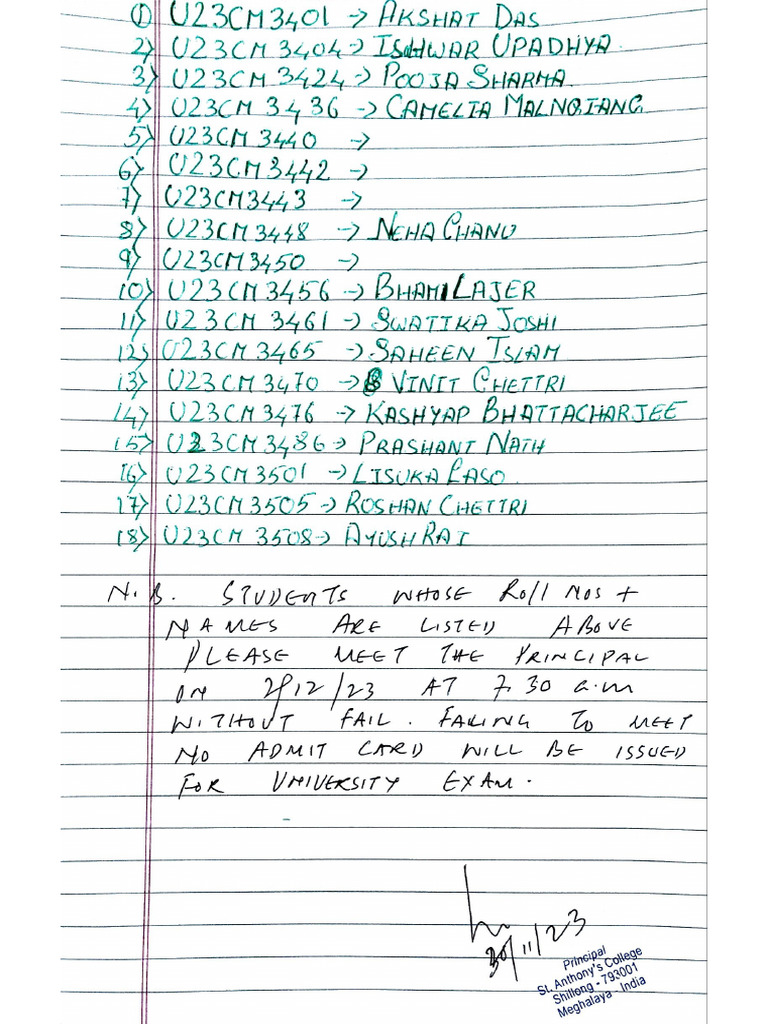 Notice 1 | PDF