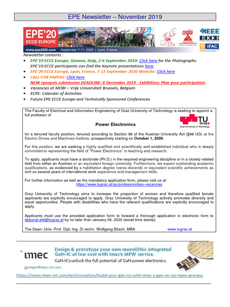 EPE_Newsletter_November_2019 | PDF