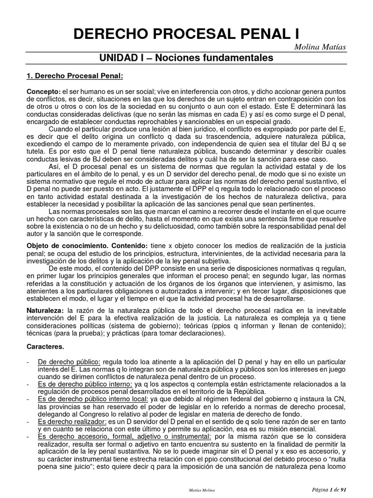 Resumen DPP Completo (1) - 220716 - 140647 | PDF | Derecho penal | Ley procesal