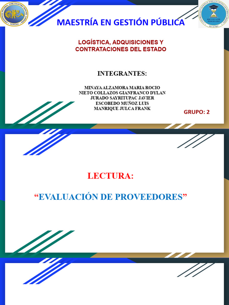 Practica 4 - Ficha de Evaluacion de Proveedores | PDF