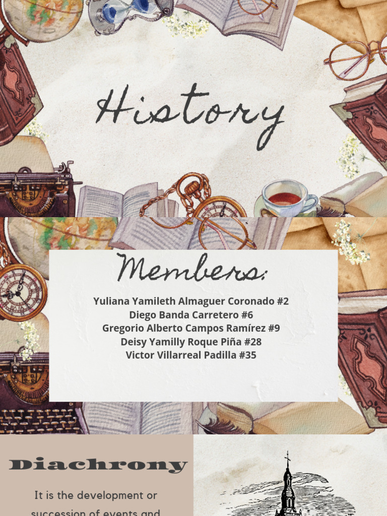 Act 7. Diachrony, Synchrony and Chronology | PDF | Time | Science