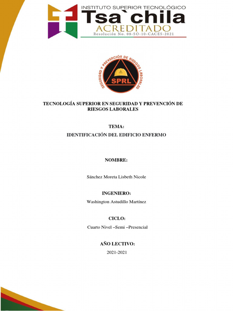 Identificacion Del Edificio Enfermo | PDF | Molde | Ventilación (Arquitectura)