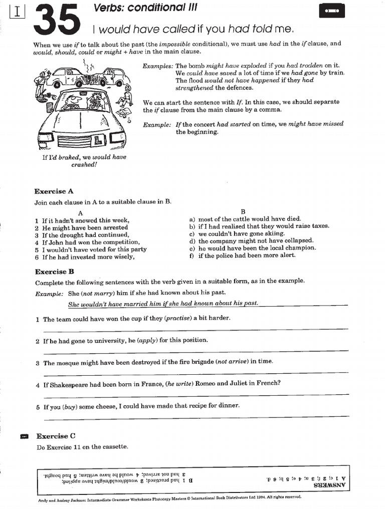 I35 Verbs Conditional 3 | PDF
