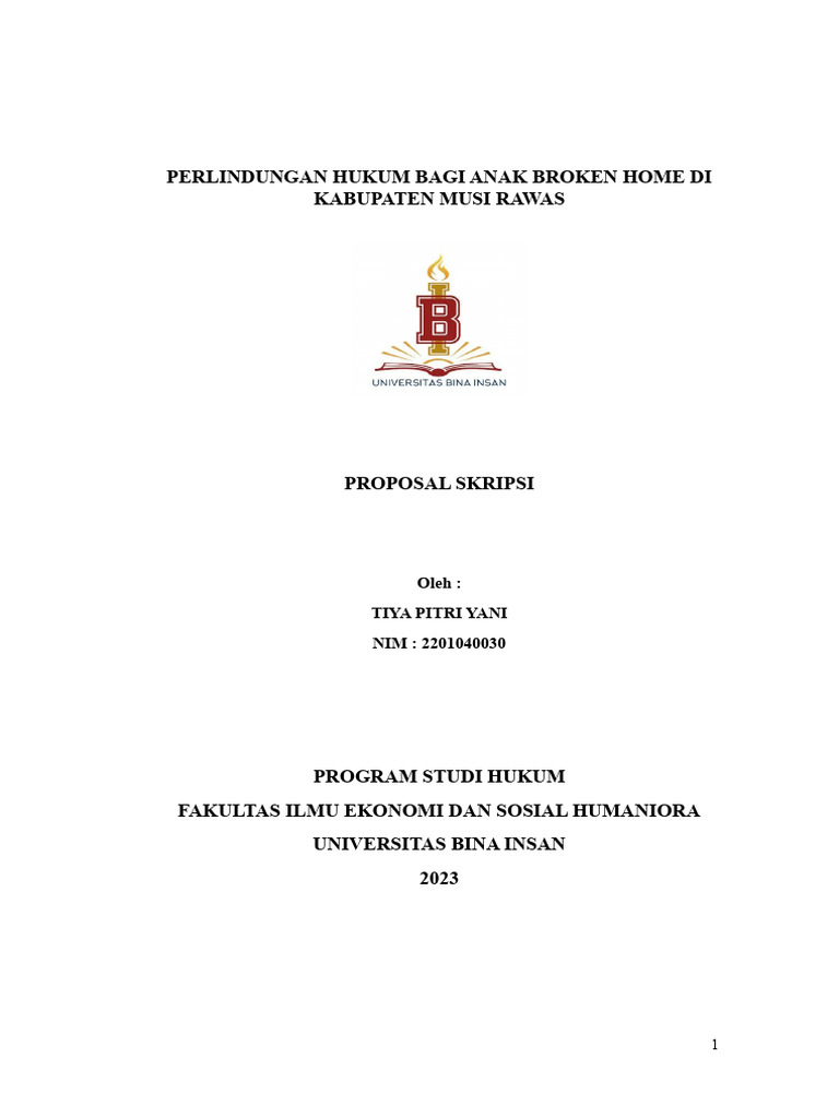Tiya Pitri Yani Proposal Skripsi | PDF | Seni