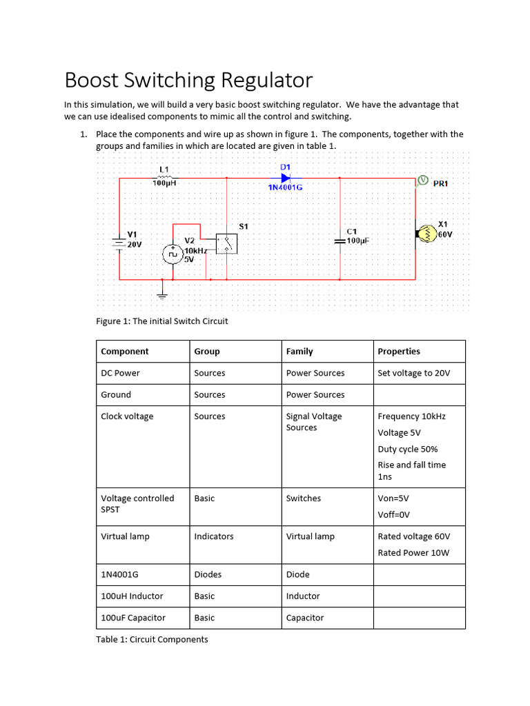 Boost Switching Regulators | PDF