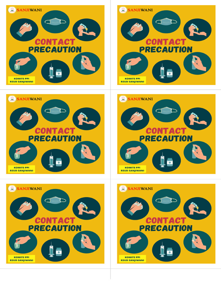 Tag Contact Precaution | PDF