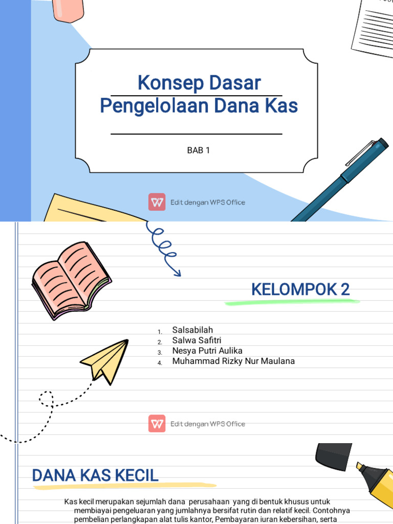 Konsep Dasar Pengelolaan Dana Kas | PDF