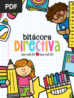 Bitácora Docente 2023-2024 | PDF
