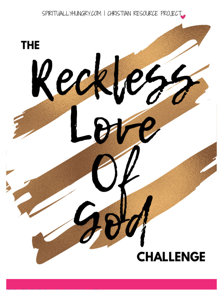 Reckless Love of God Challenge | PDF