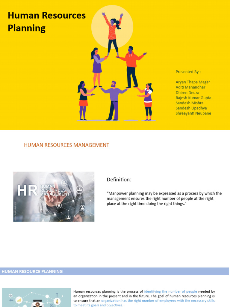 HRM Presentation | PDF | Career & Growth | Self-Improvement