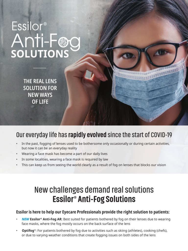 Anti-Fog Solutions SA 2020 | PDF