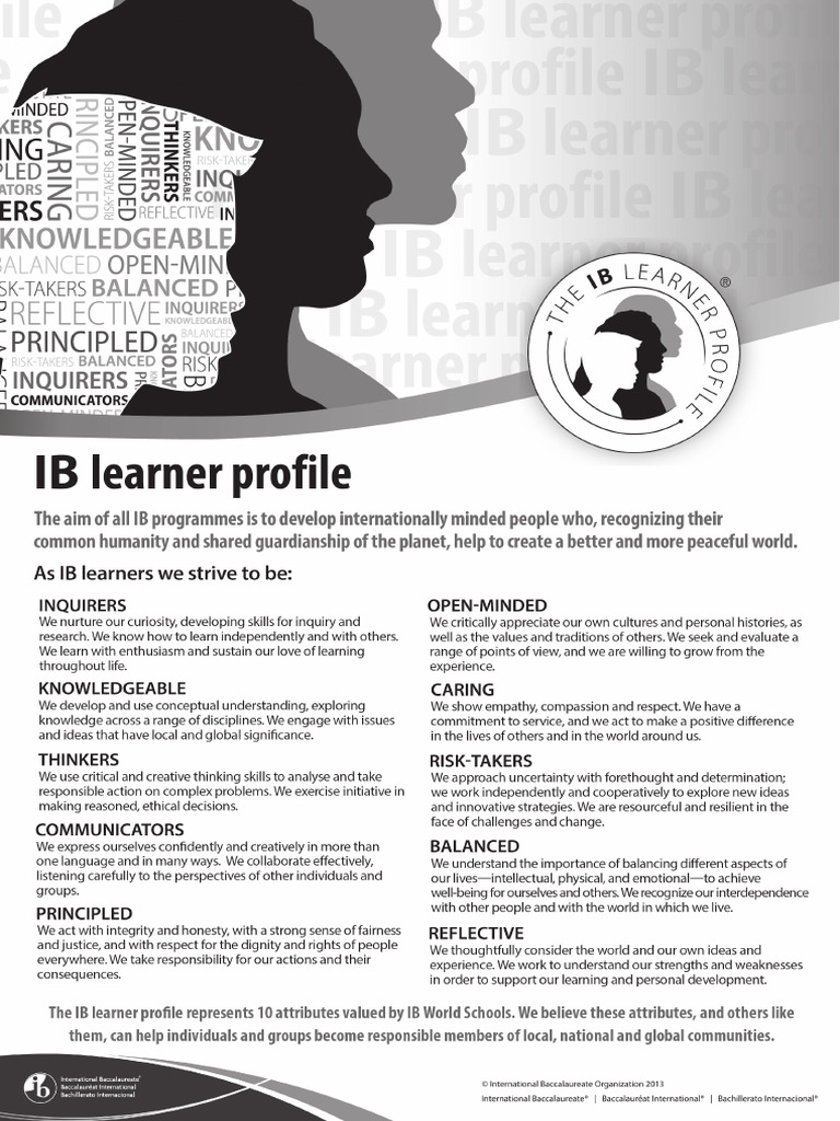 IB Learner Profile | PDF
