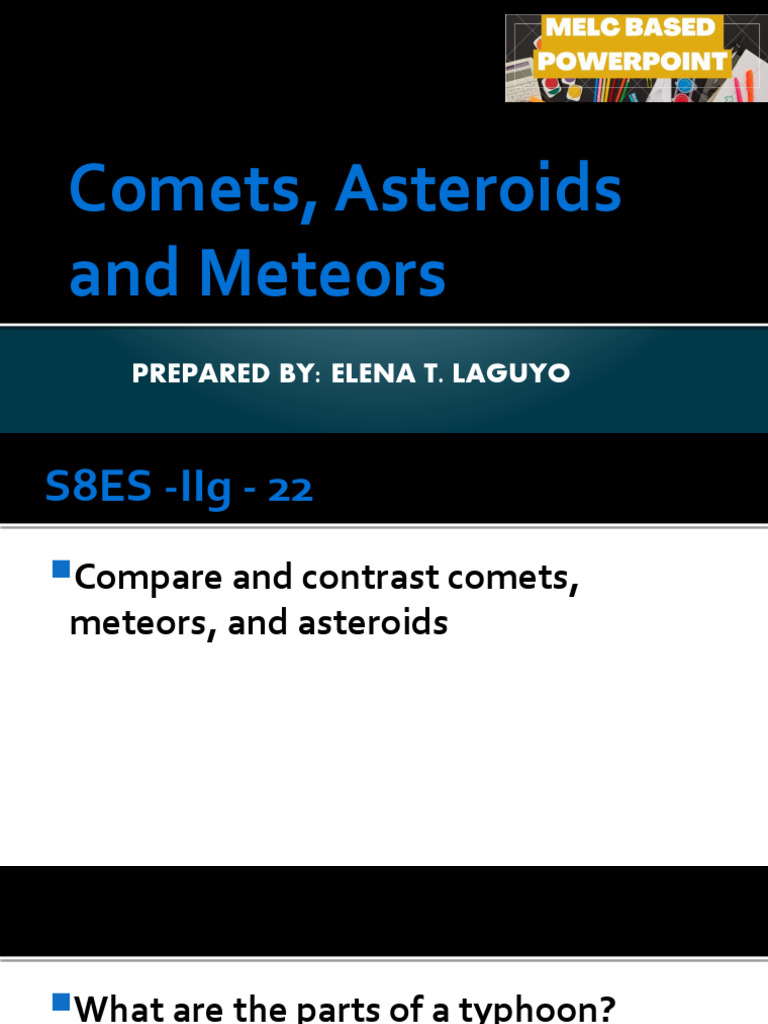 Comets, Asteroids, and Meteors Explained | PDF | Meteoroid | Comet